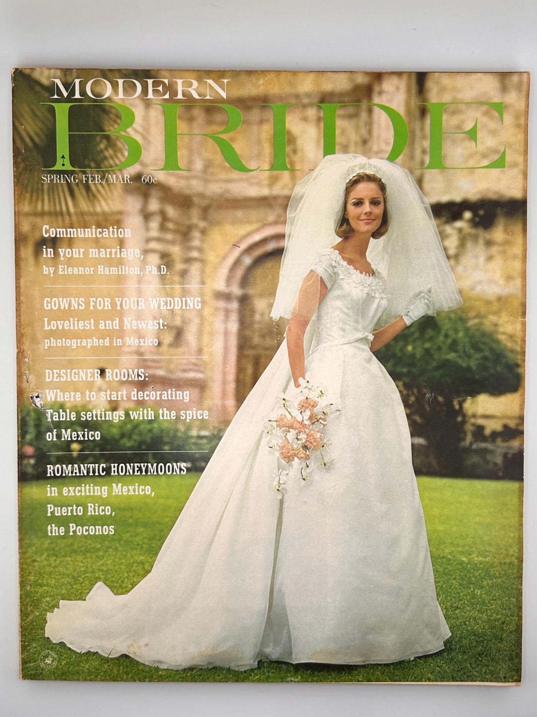 Vintage Modern Bride Magazine, Spring Feb/mar 1965 - Etsy
