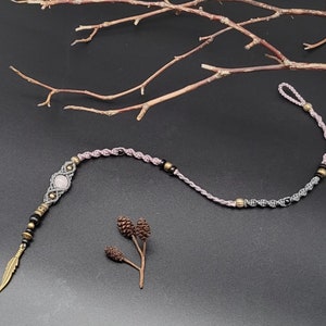 Macrame Macrame Hair Wrap, Hair Accessories, Dread Wrap, Hair ...