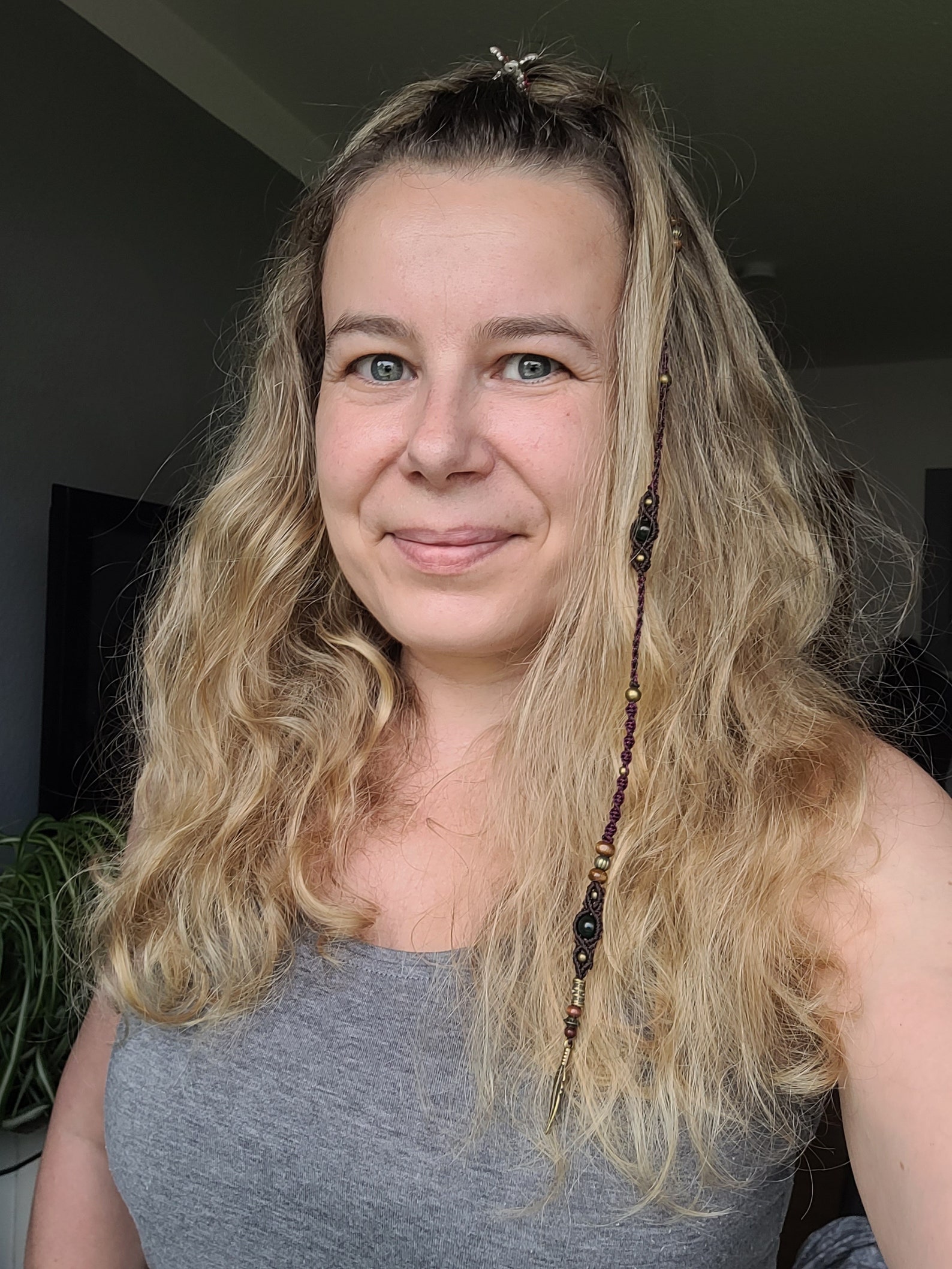 Macrame Macrame Hair Wrap, Hair Accessories, Dread Wrap, Hair ...