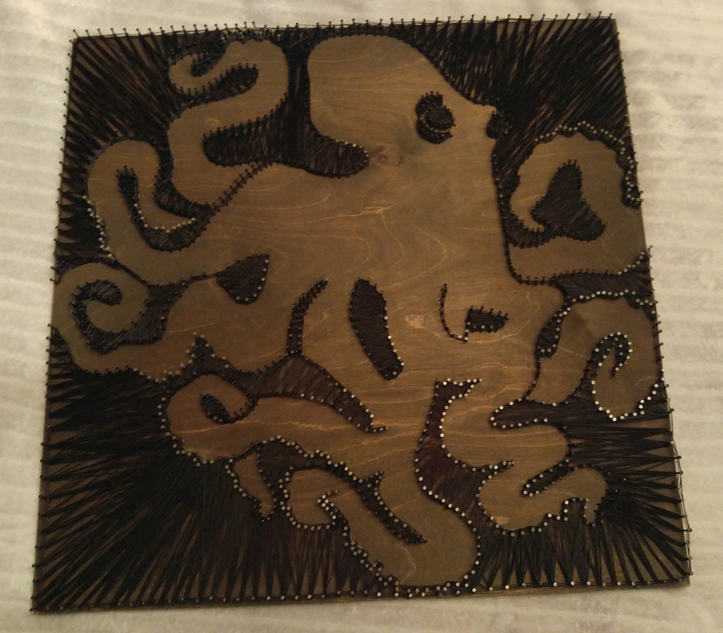 Octopus, String Art - Etsy