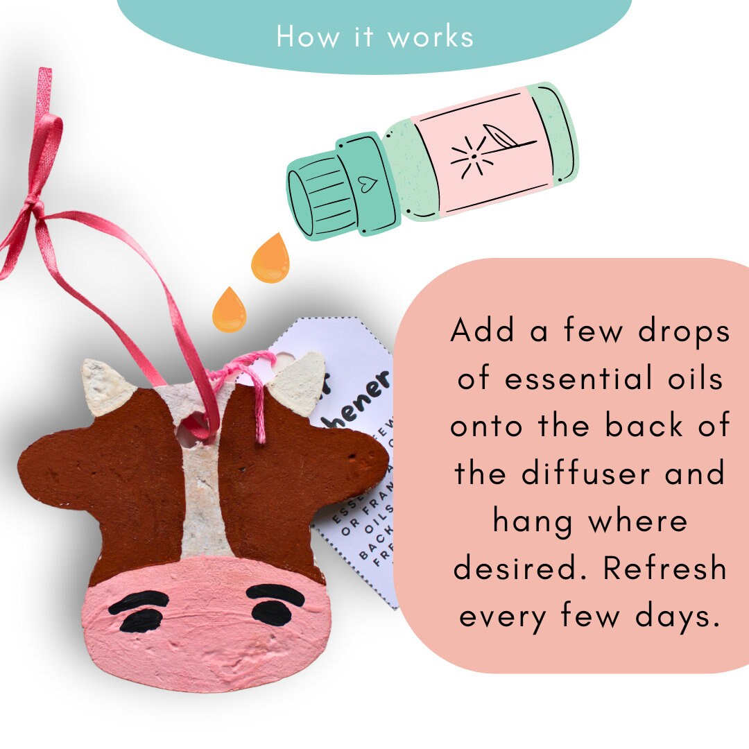 Cow Essential Oil Diffusers - Etsy