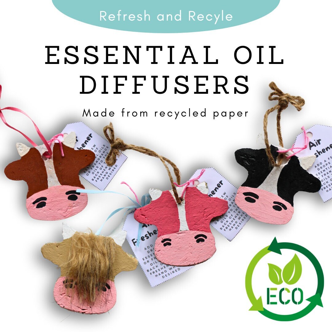 Cow Essential Oil Diffusers - Etsy