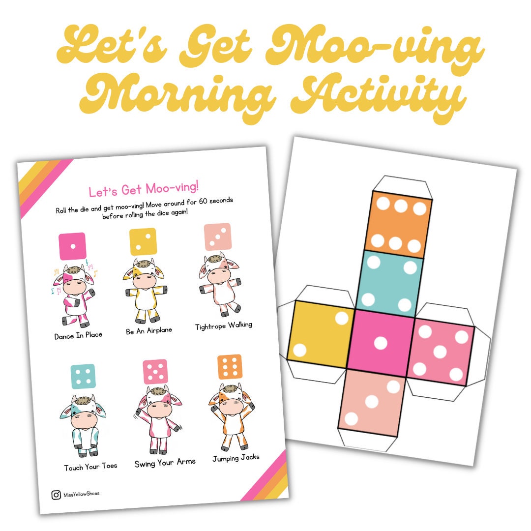 Rainbow Cowprint Classroom Bundle - Etsy