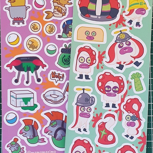 Cute Splatoon Stickers for Journaling - Etsy