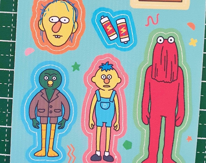 Don't Hug Me I'm Scared Stickers for Kawaii Journaling - Etsy