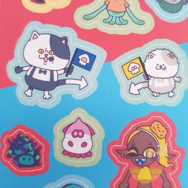 Splatoon 3 Stickers - Etsy