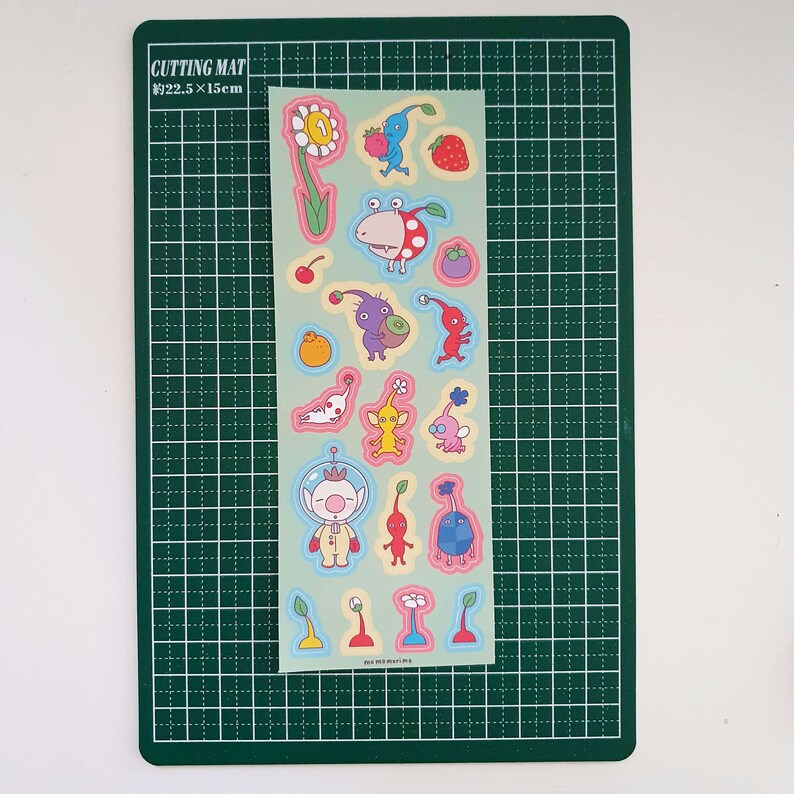 Pikmin Stickers for Kawaii Cute Journaling - Etsy