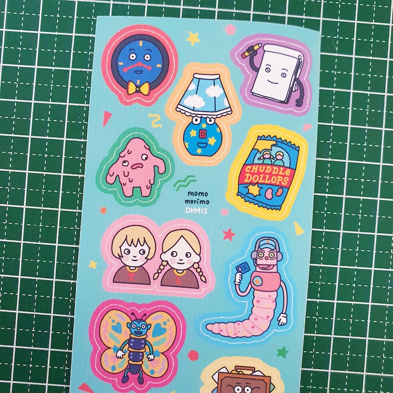 Don't Hug Me I'm Scared Stickers for Kawaii Journaling - Etsy