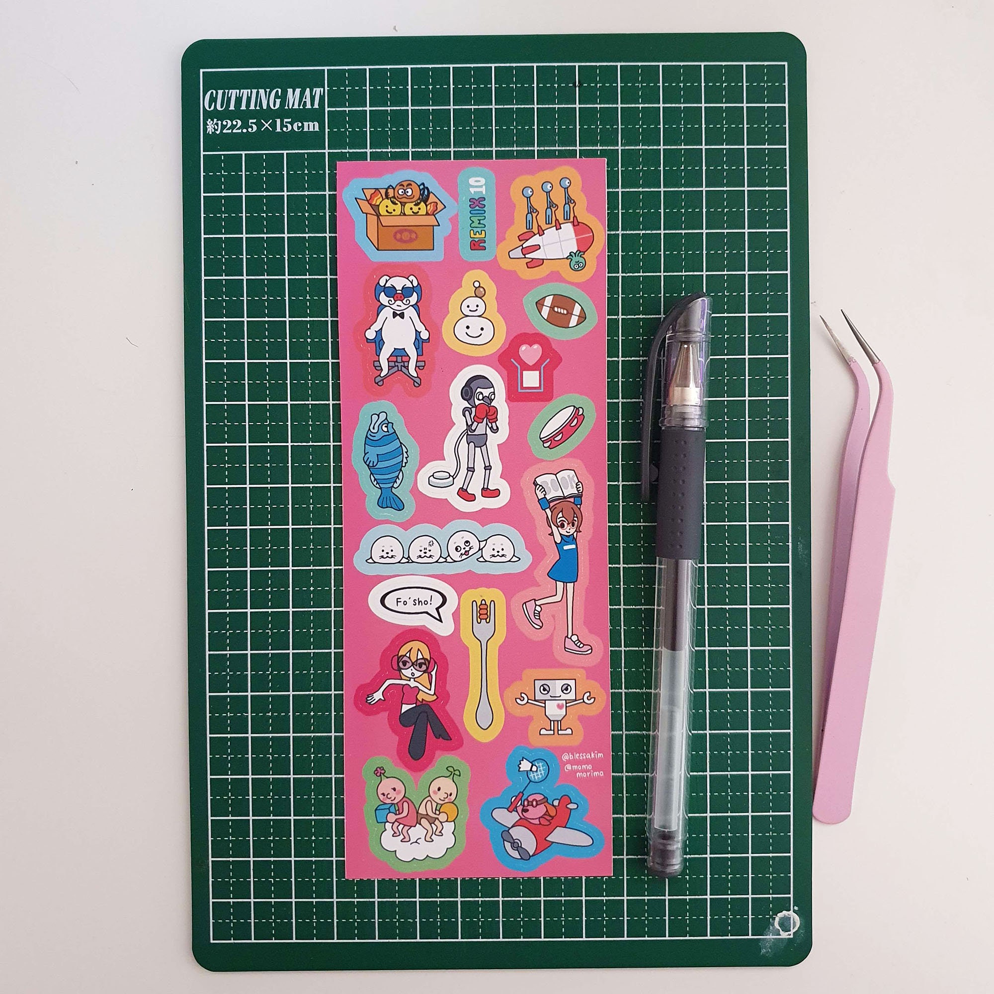 Rhythm Heaven Stickers for Journaling - Etsy
