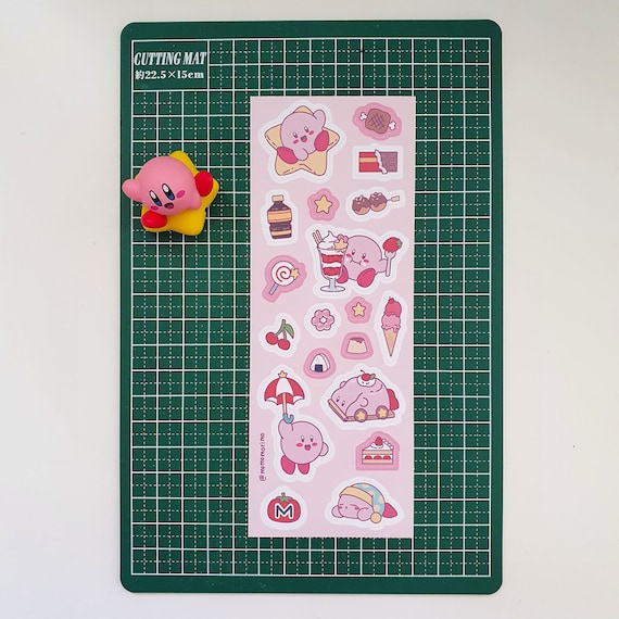 Kirby and Food Stickers for Kawaii Journaling - Etsy