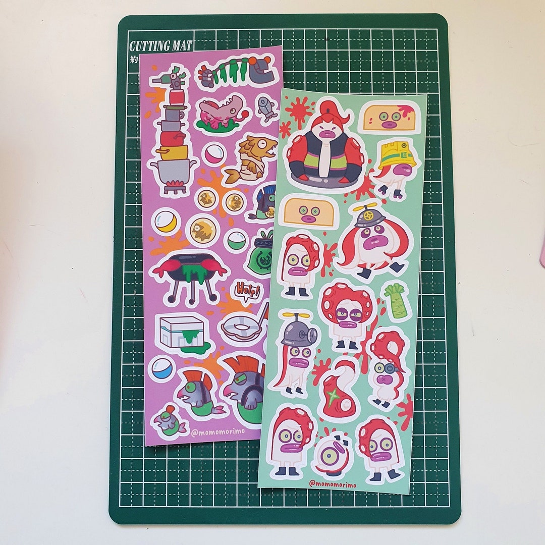 Cute Splatoon Stickers for Journaling - Etsy