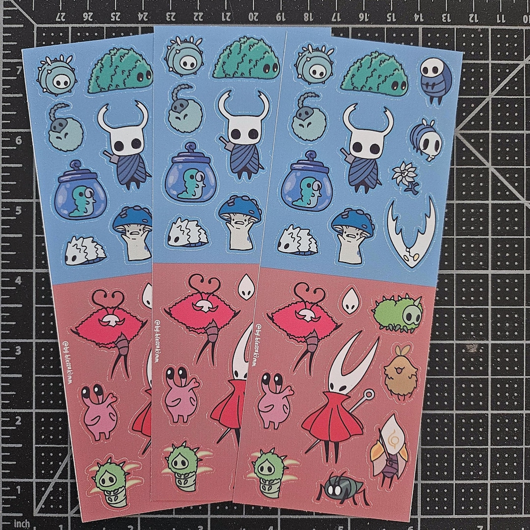 Hollow Knight and Silksong Stickers for Journaling Cute Bug Diary ...