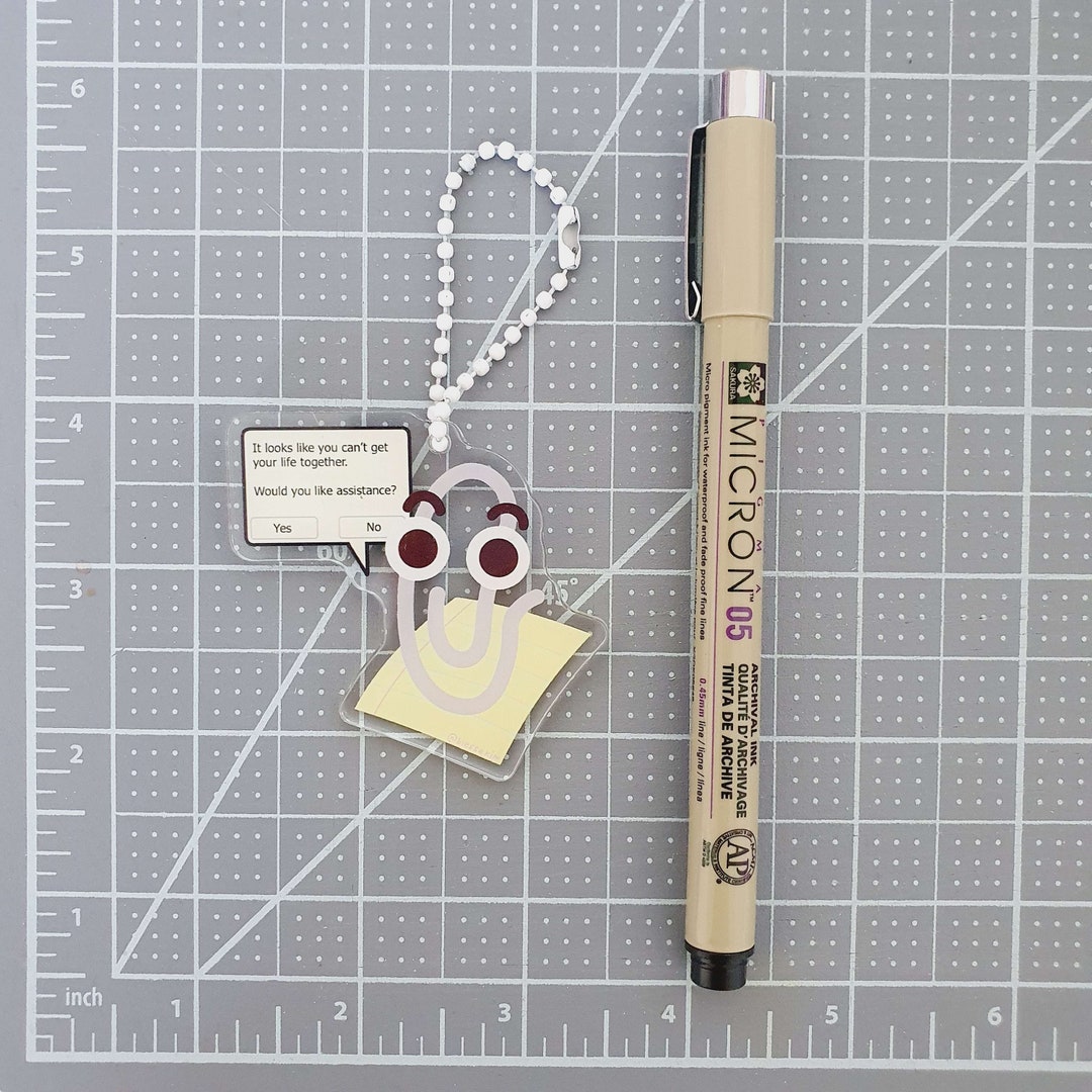 Boomer Millenial Paperclip Friend Wants to Help You With Life Acrylic ...