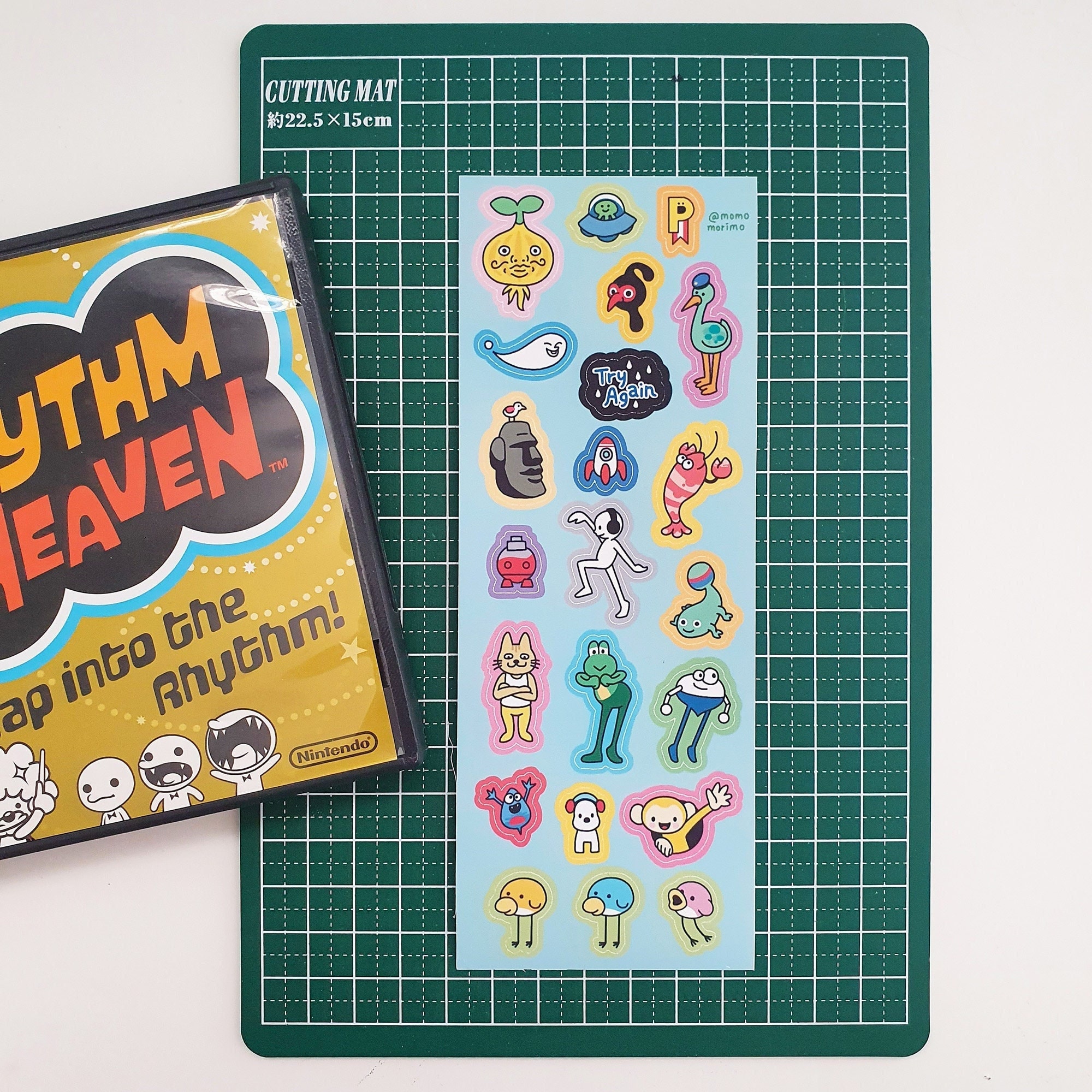 Rhythm Heaven Stickers for Journaling - Etsy