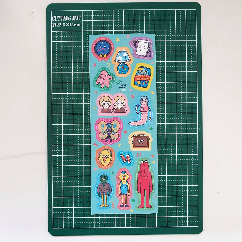 Don't Hug Me I'm Scared Stickers for Kawaii Journaling - Etsy