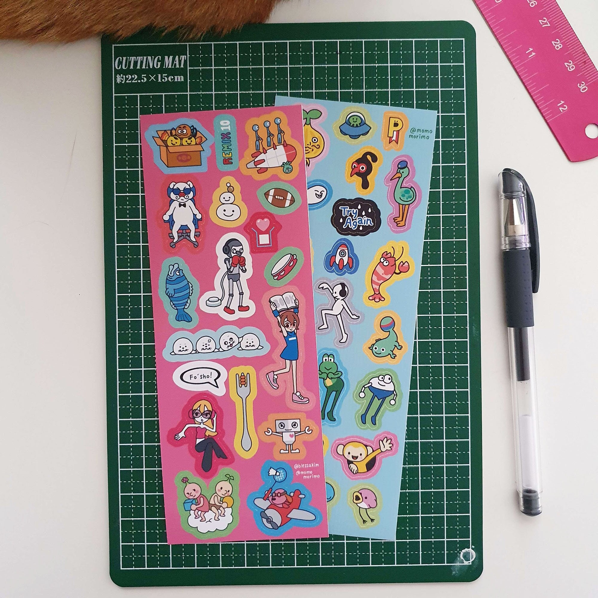 Rhythm Heaven Stickers for Journaling - Etsy