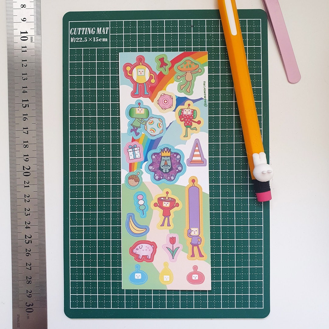 Katamari Stickers for Cute Kawaii Journaling - Etsy
