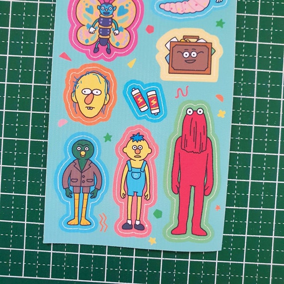 Don't Hug Me I'm Scared Stickers for Kawaii Journaling - Etsy