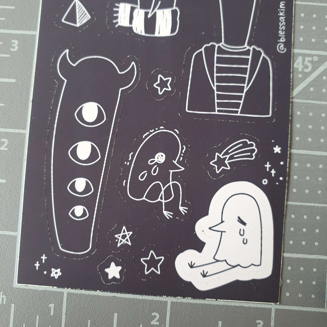 Oyasumi Good Night Bird Stickers for Journaling Punpun Stickers - Etsy