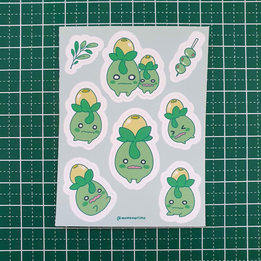 Cute Smoliv Stickers for Kawaii Journaling - Etsy