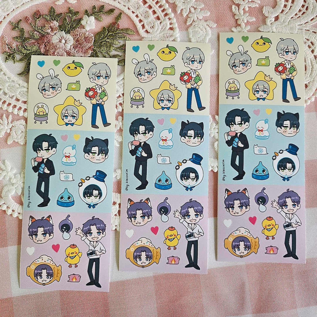 Otome Game Stickers for Journaling Love Princess Game Stickers for ...