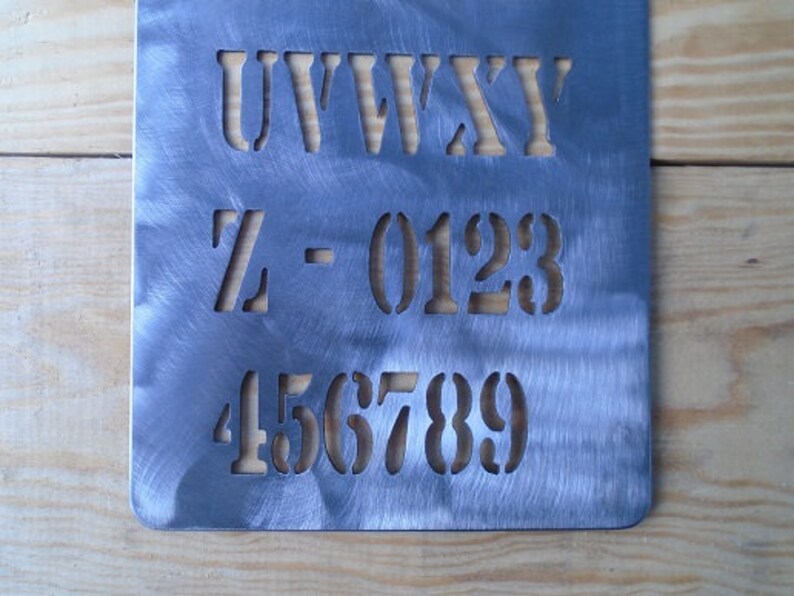 lettering-template-stencil-letters-steel-template-router-etsy
