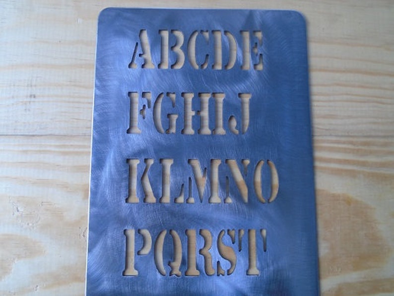 lettering-template-stencil-letters-steel-template-router-etsy