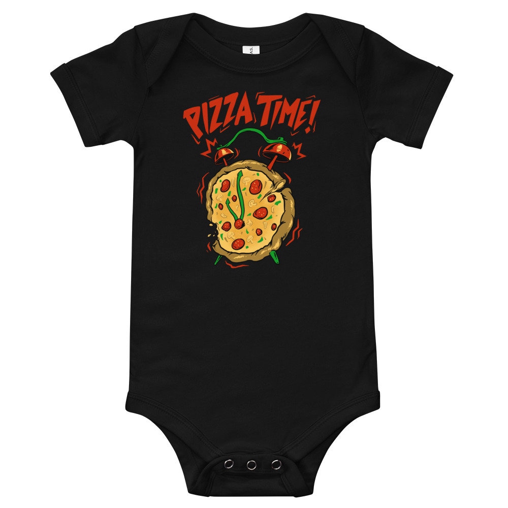 Pizza Time Cute Cheese Slice Baby Newborn Italian Food - Etsy
