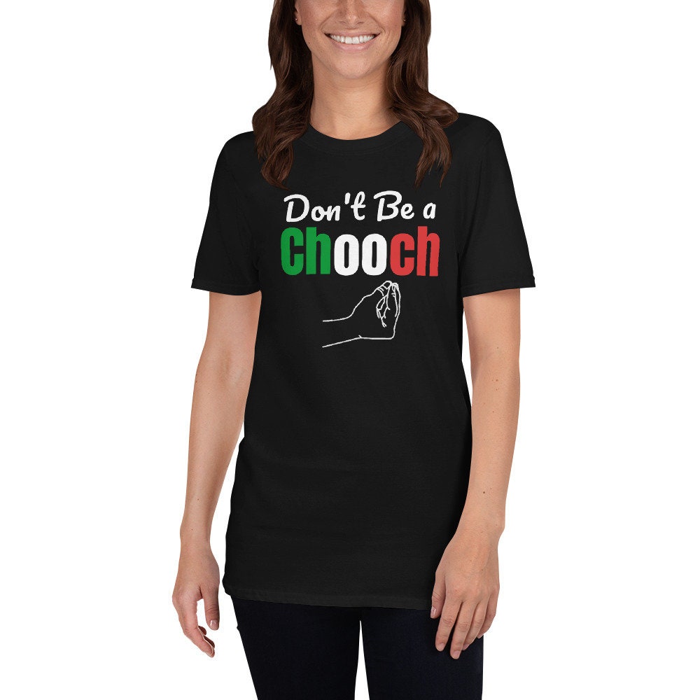 Words in Italian Chooch Italian Funny Italy Gift Short-sleeve - Etsy