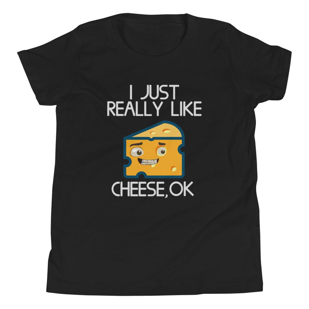 Funny Cheese Lover I Like Cheese Ok Cute Gift Youth Short - Etsy