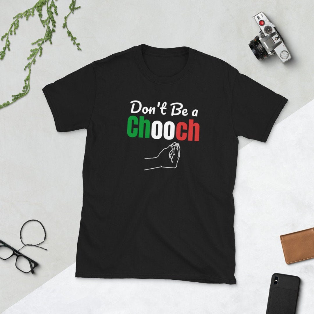 Words in Italian Chooch Italian Funny Italy Gift Short-sleeve Mens ...