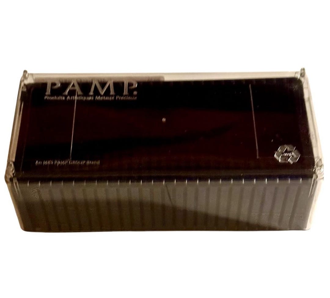 PAMP SUISSE 25 Count STORAGE Box for Tep Packaging Pamp Gold Silver ...