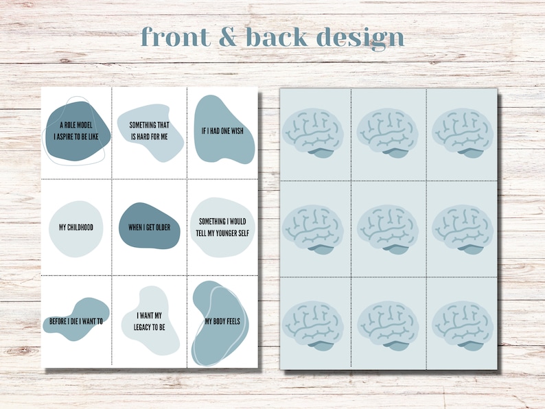 Reflection Cards | Mental Wellness Prompts | Provoke Deep Thinking ...