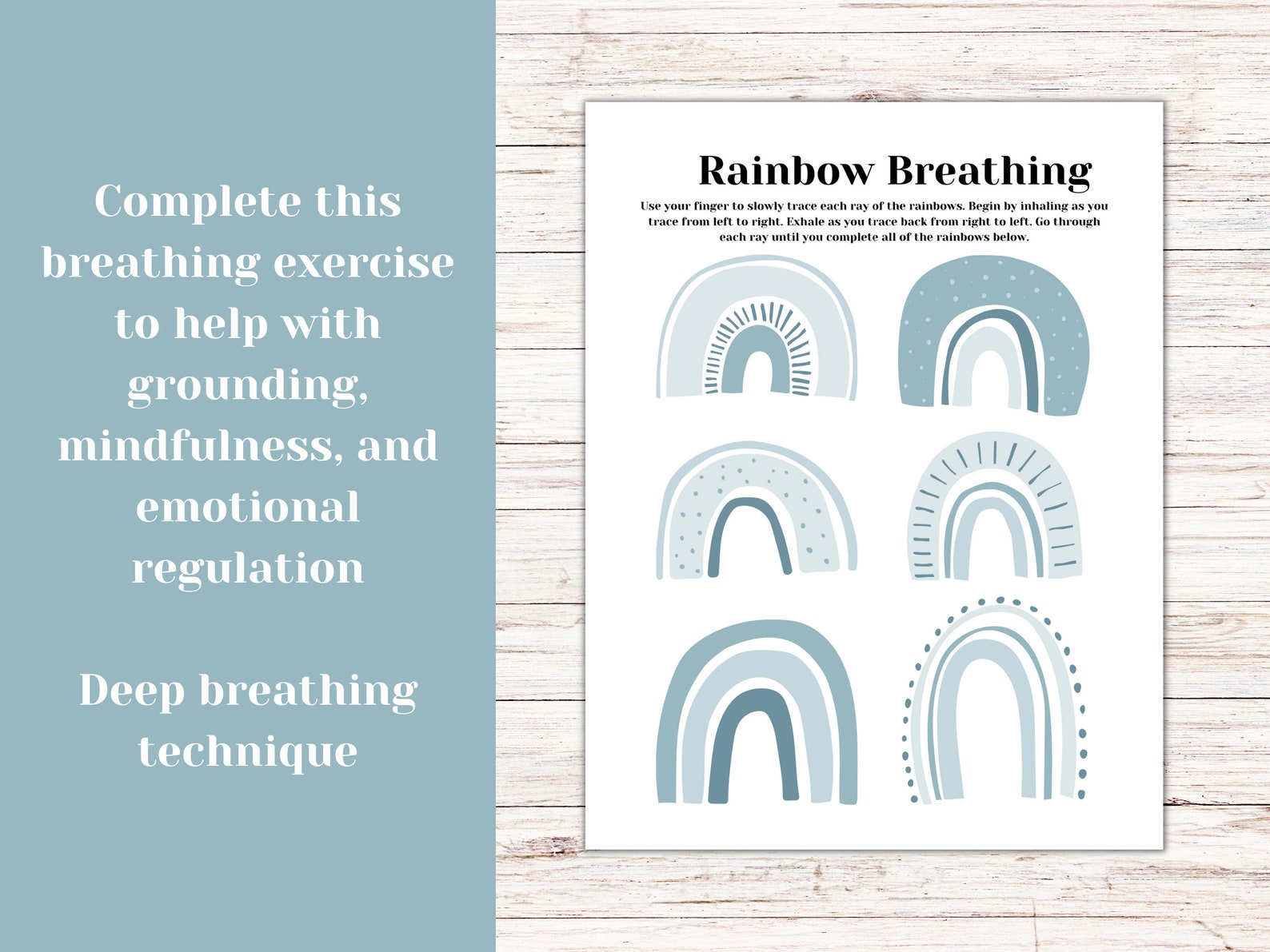 Rainbow Breathing | Deep Breathing Exercise | Mindful Breathwork ...