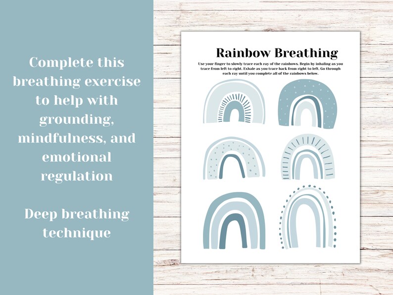 Rainbow Breathing | Deep Breathing Exercise | Mindful Breathwork ...
