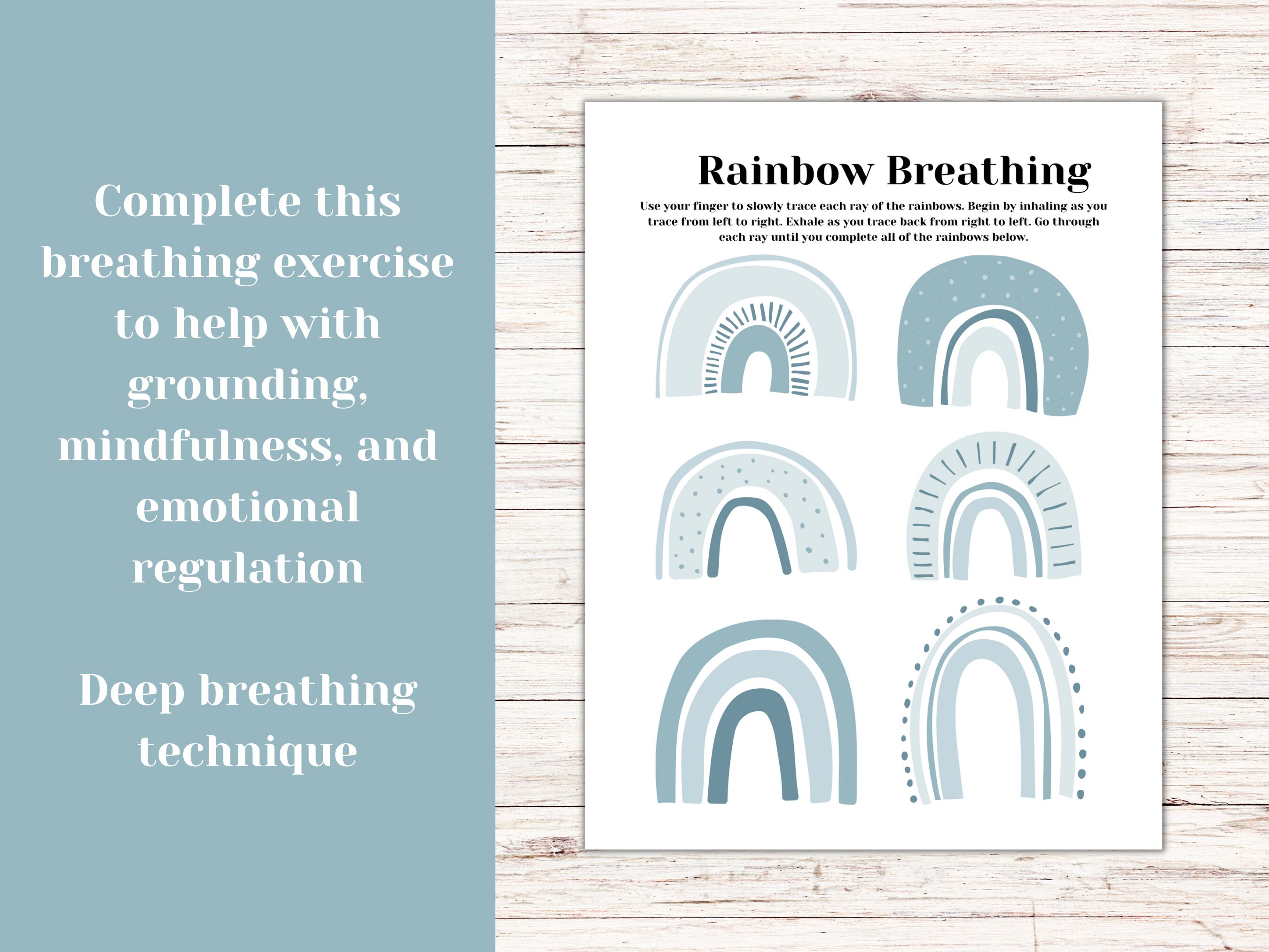 Rainbow Breathing | Deep Breathing Exercise | Mindful Breathwork ...