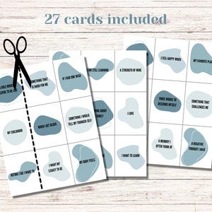 Reflection Cards | Mental Wellness Prompts | Provoke Deep Thinking ...