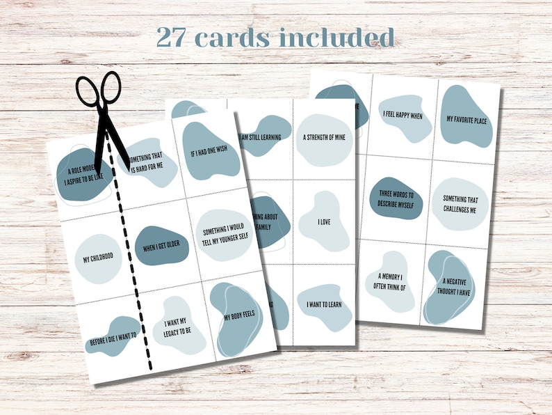 Reflection Cards | Mental Wellness Prompts | Provoke Deep Thinking ...