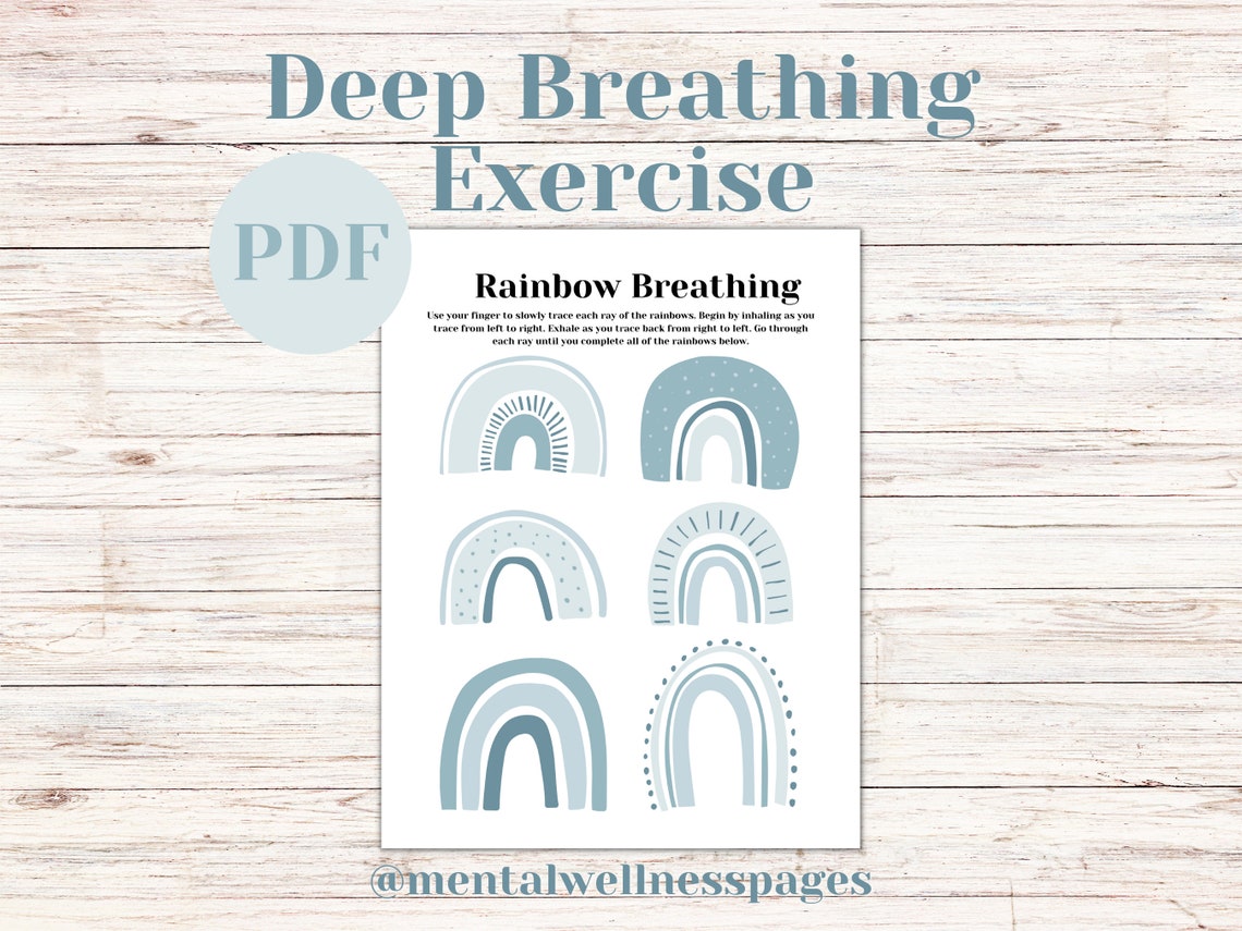 Rainbow Breathing | Deep Breathing Exercise | Mindful Breathwork ...