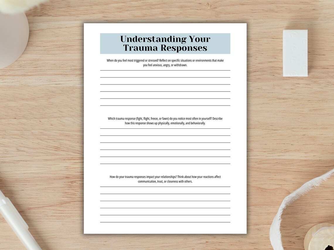 Trauma Responses, Fight Flight Freeze Fawn, Understand & Unpack Trauma ...
