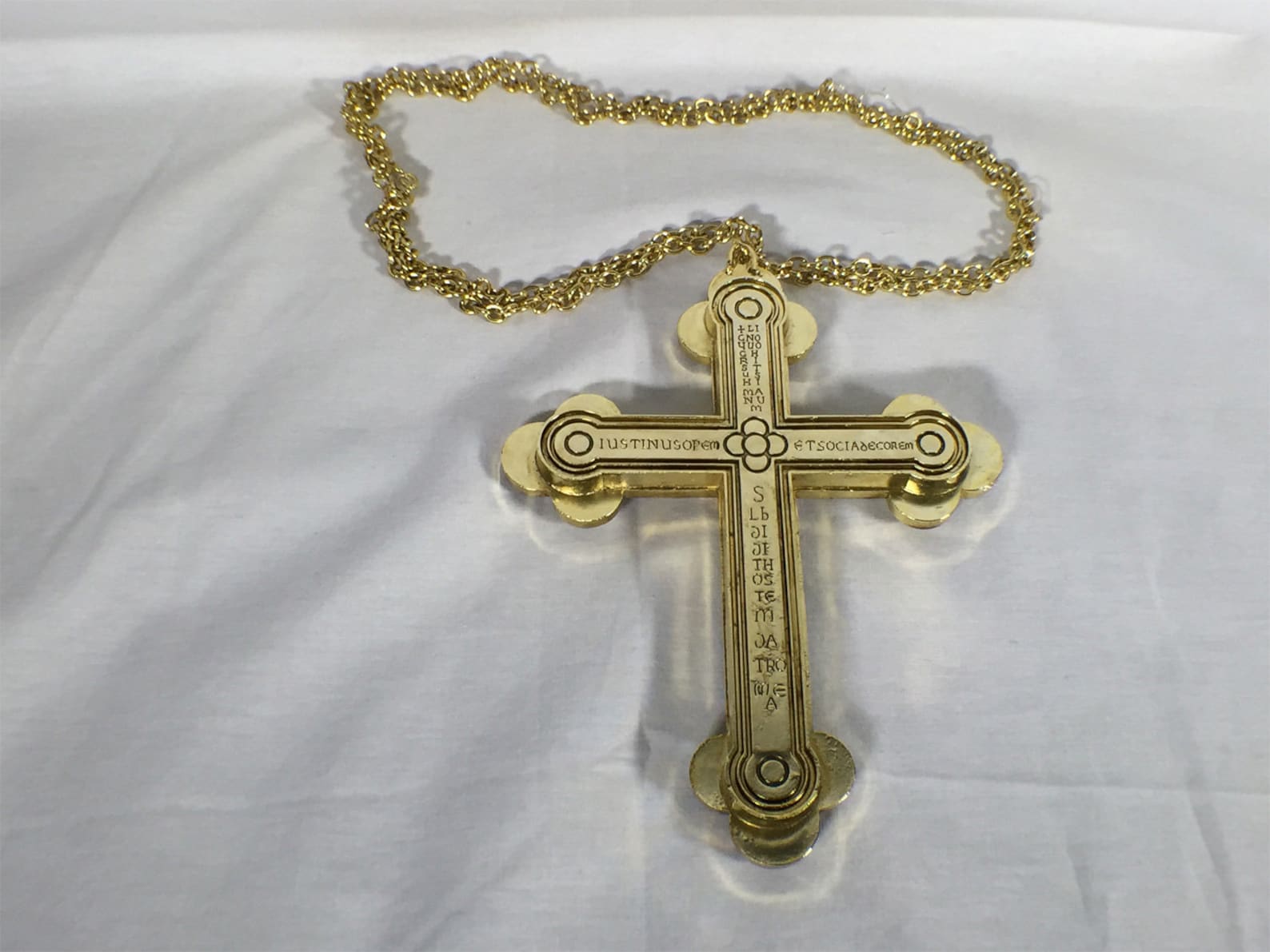 Indiana Jones, Cross of Coronado, Solid Metal, Gold, Real Prop Replica ...