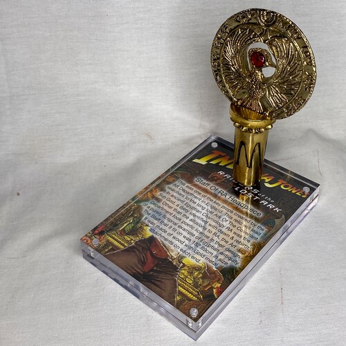 Indiana Jones Staff of RA Headpiece Antique Gold Solid - Etsy