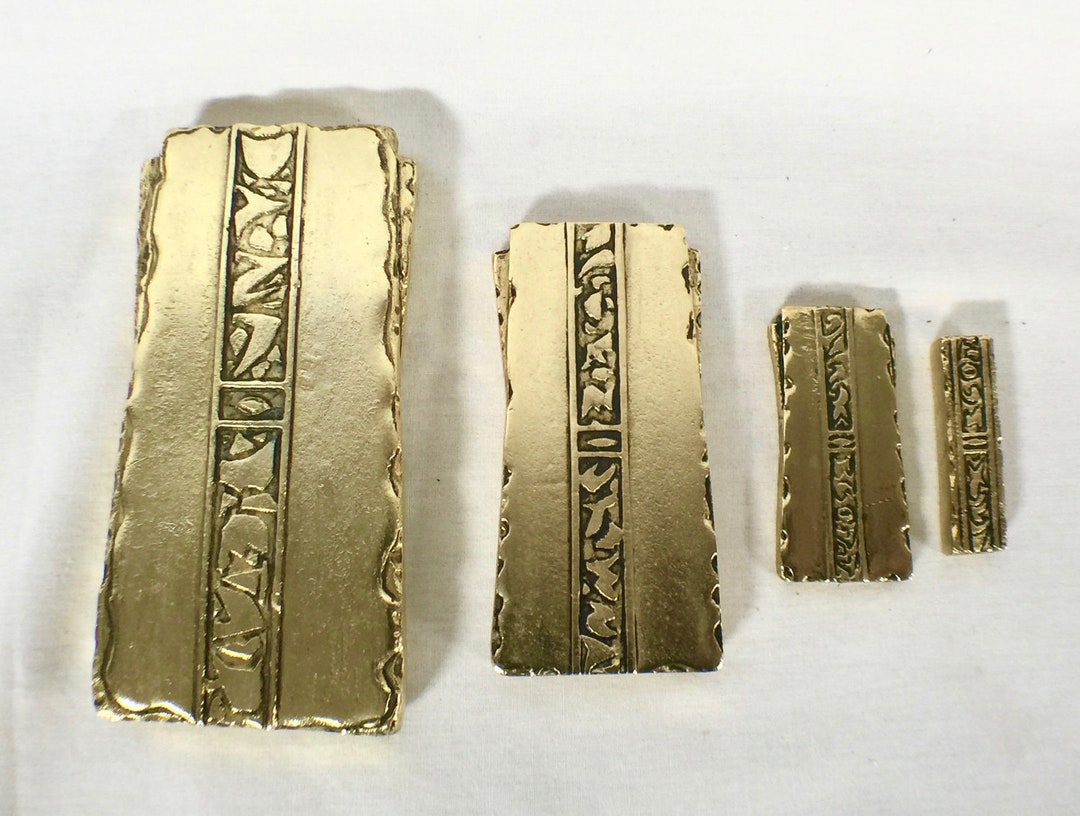 Star Trek, Deep Space Nine, Gold Pressed Latinum Set, Solid Metal - Etsy