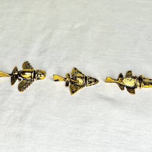 Ancient Aircraft Flying Machine Set, Aztec, Mayan, Inca, Metal, Signed ...