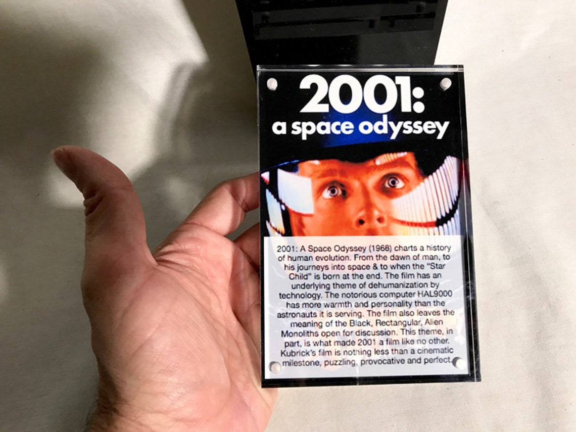 2001: A Space Odyssey Black Alien Monolith Obelisk Solid - Etsy