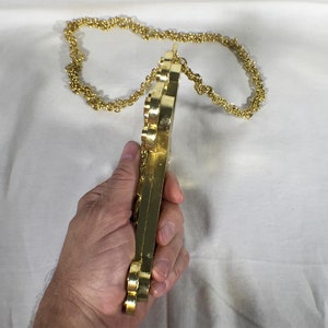 Indiana Jones, Cross of Coronado, Solid Metal, Gold, Real Prop Replica ...