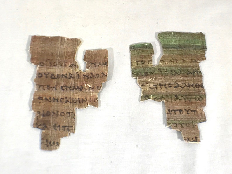 St John Fragment or Papyrus 52 the Oldest New Testament Piece - Etsy