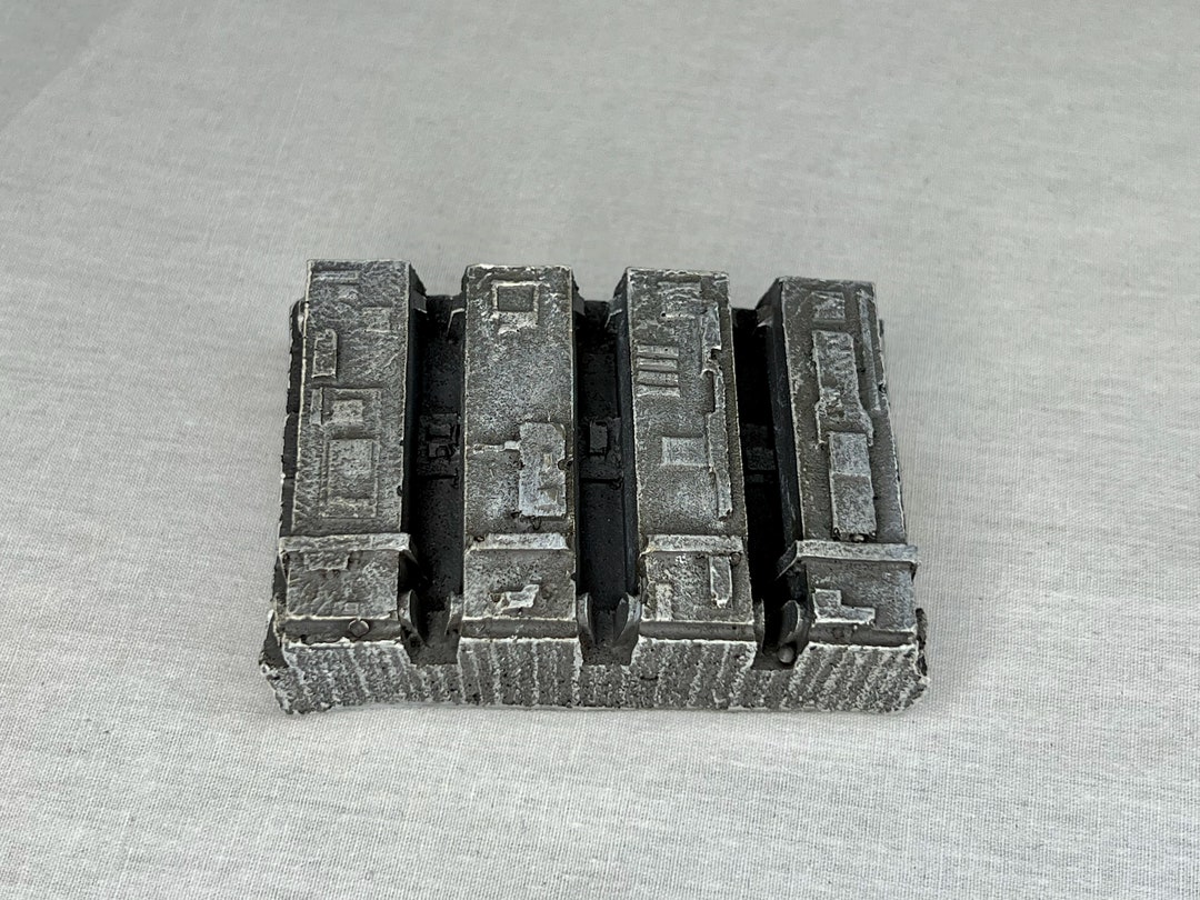 Star Wars Death Star Surface Piece A, Real Prop Replica, Solid Resin ...
