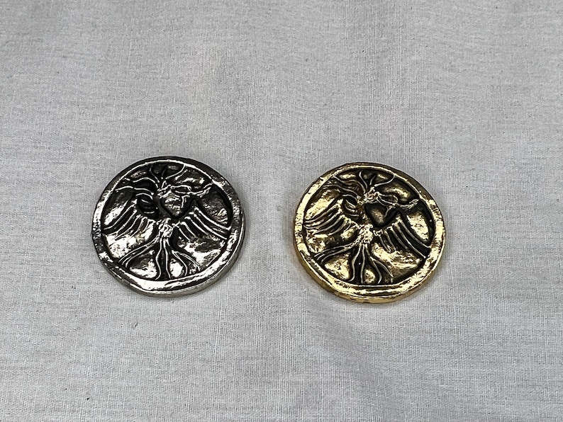 Bram Stoker Coins of Dracula Set Solid Metal Limited - Etsy