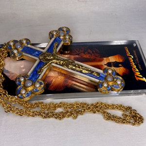 Indiana Jones, Cross of Coronado, Solid Metal, Gold, Real Prop Replica ...